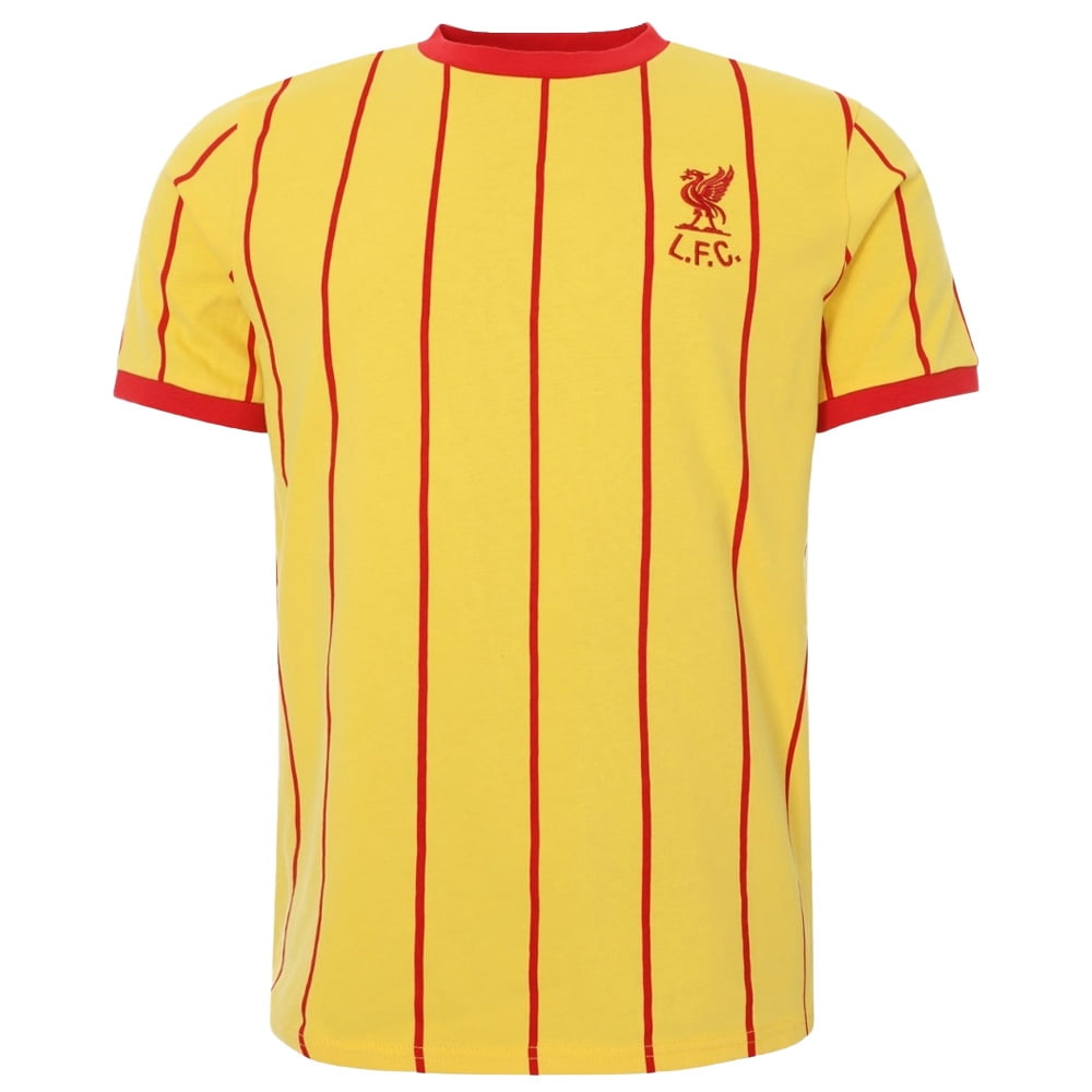 Liverpool Heritage 1982 Yellow Away Tee - Walmart.com
