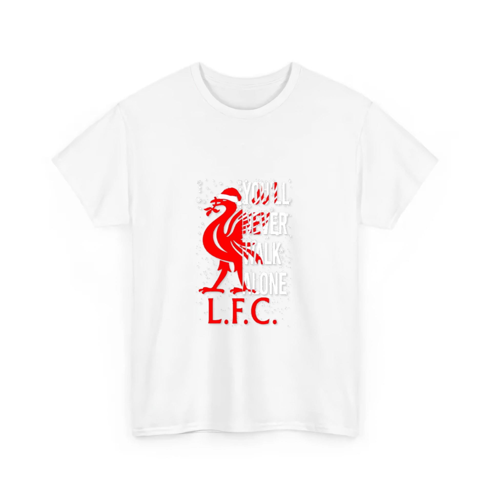 Liverpool mascot Santa hat you ll never walk alone football Christmas ...