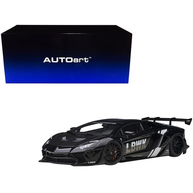 Livery Black with Carbon Hood Limited Edition 1 by 18 Scale Model Car ...