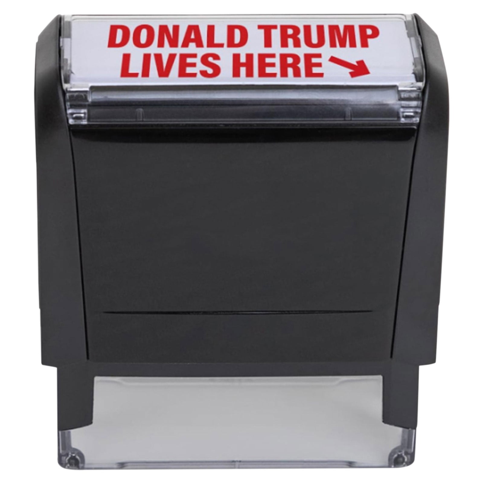 Lives Here Stamp Self Inking Custom Stamp For 2024 Merchandise Election ...