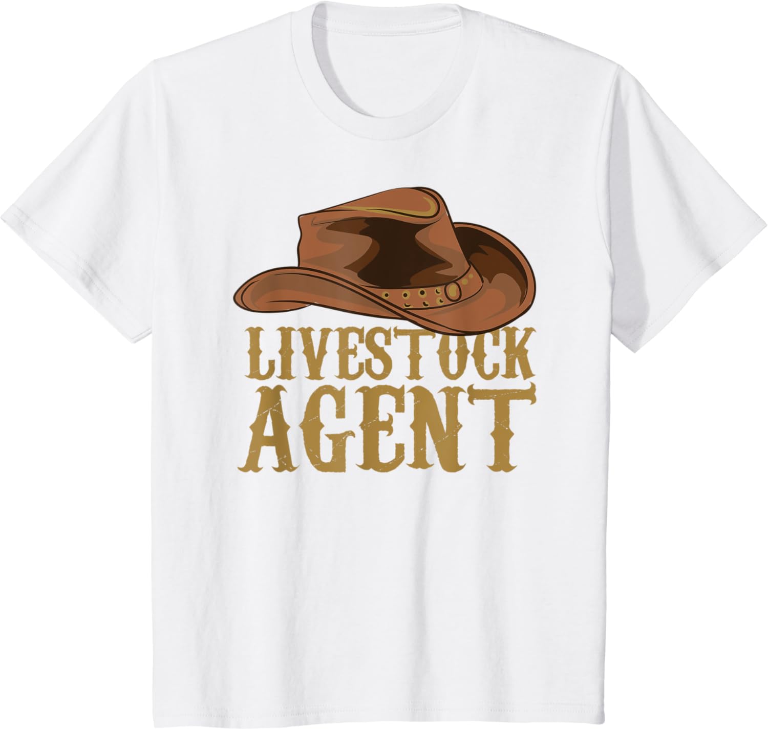 Livestock Agent I Cowboy T-Shirt - Walmart.com