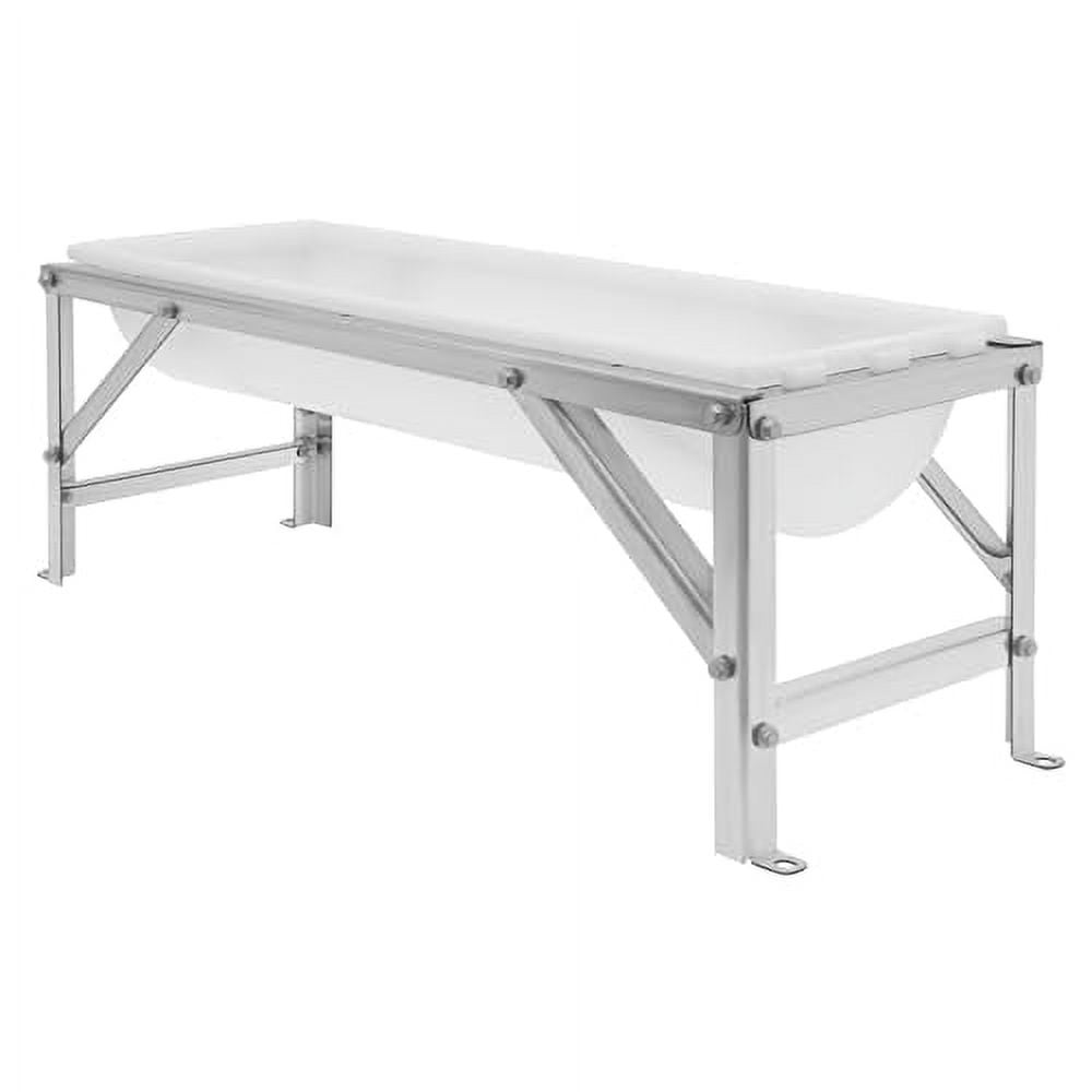 Livestock Feed Trough, 39inch Long Large Capacity Hay Feeder Goat Hay ...