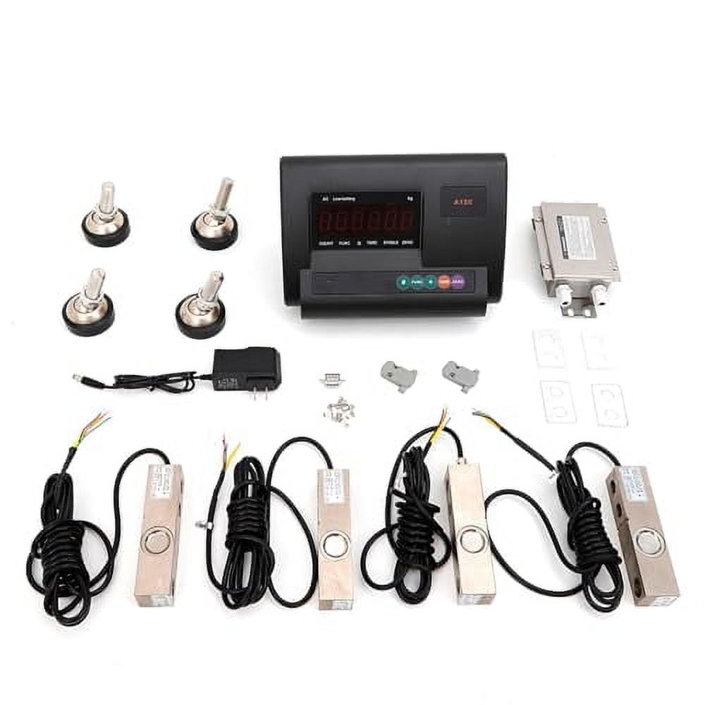 Livestock Scale Kit, 5000LBS High Precision Indicator Floor Scale with ...