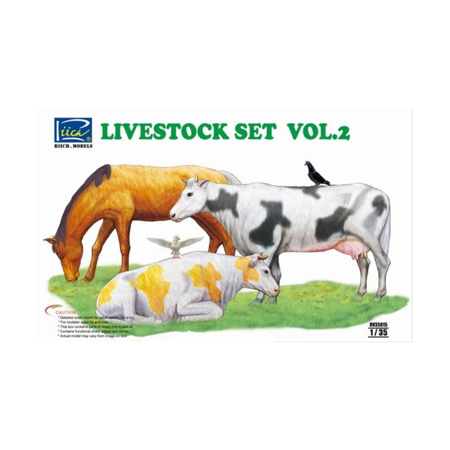 Riich Models Livestock Set #2 New - Walmart.com