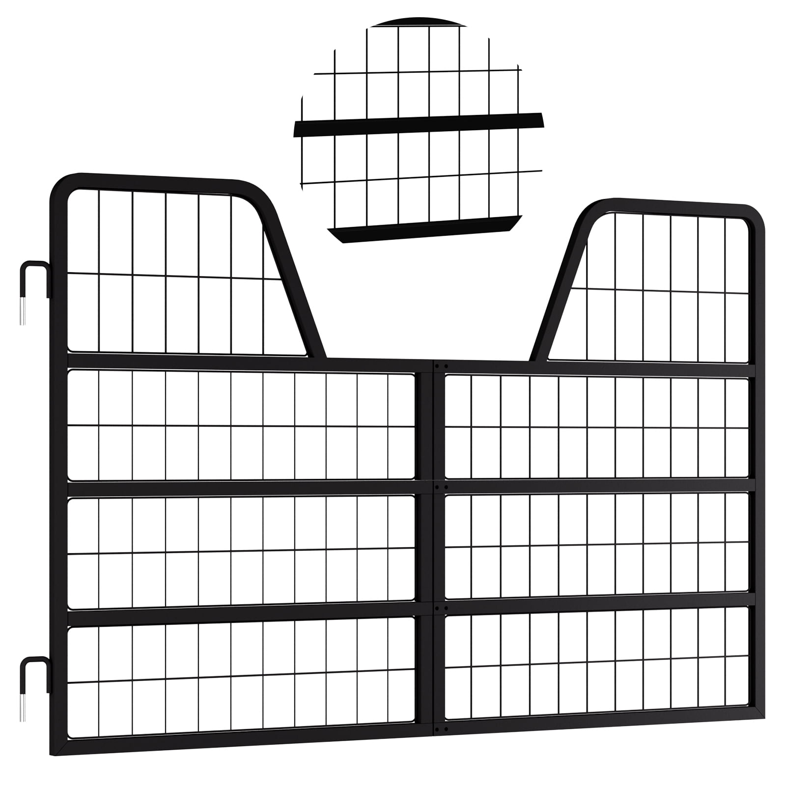 Livestock Stall Gate, Heavy Duty Yoke Frame, 48x31.9 Inch Format, Horse ...