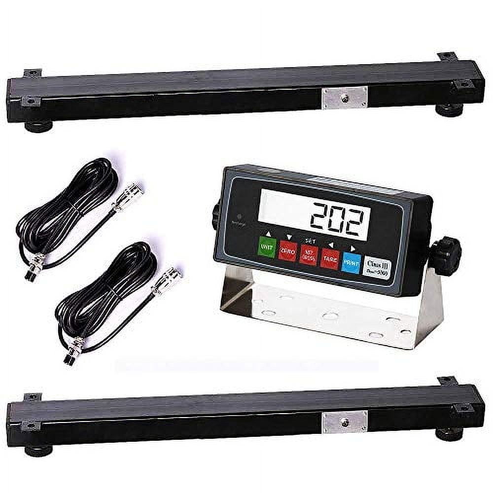 Livestock Weigh Bar (Two Bars Set) 5000x1LB Capacity with PEC-IN202 ...