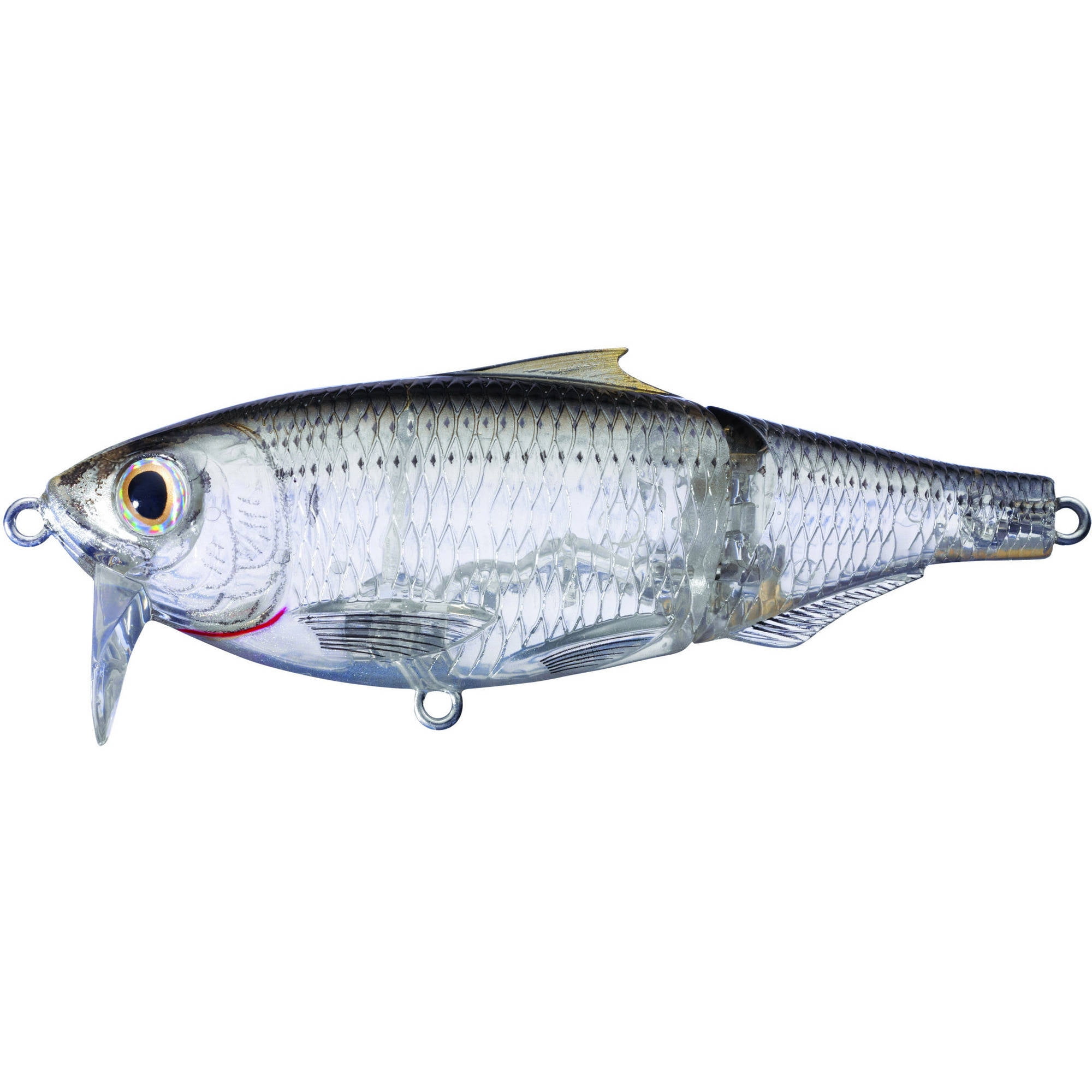 Koppers Sardine Scaled Salt Water Wake Bait, 3-1/2-Inch, Ghost/Natural ...