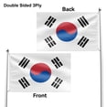 Livetty Double Sided 3 layers Flags 2x3 Ft Korea Flags Banner for Yard ...