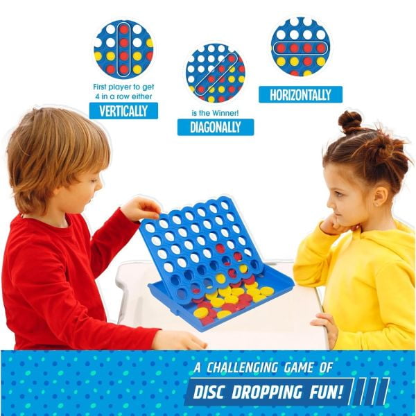 Livevie Classic Disc Dropping Family Strategy Game, Ages 6+ - Walmart.com