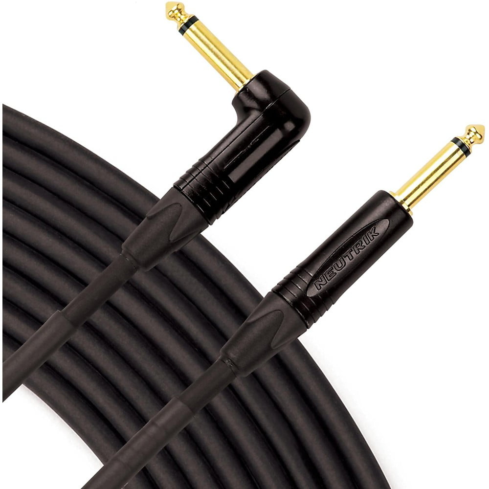 Livewire Elite Angled/Straight Instrument Cable 20 ft. Black - Walmart.com