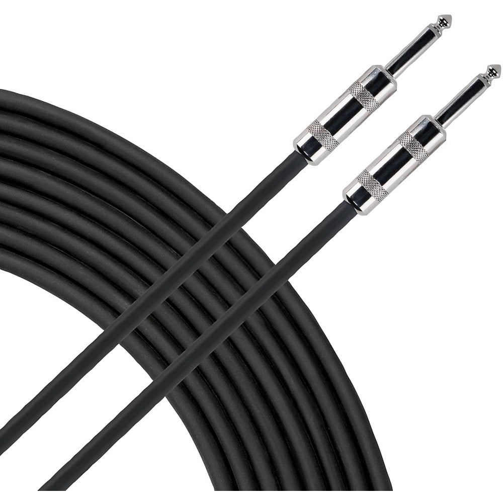 Livewire Essential 16g Speaker Cable 1/4" to 1/4" 50 ft. Black - Walmart Business Supplies