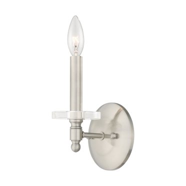 Livex Lighting - Helsinki - 2 Light ADA Wall Sconce in Mid Century ...