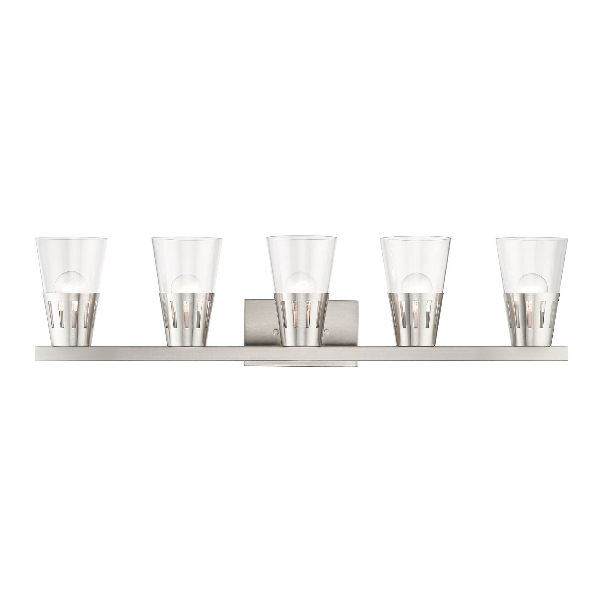 Livex Lighting - Bennington - 5 Light Large Bath Vanity In Modern Style ...