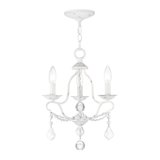 Livex Lighting - Chesterfield - 3 Light Mini Chandelier in French ...
