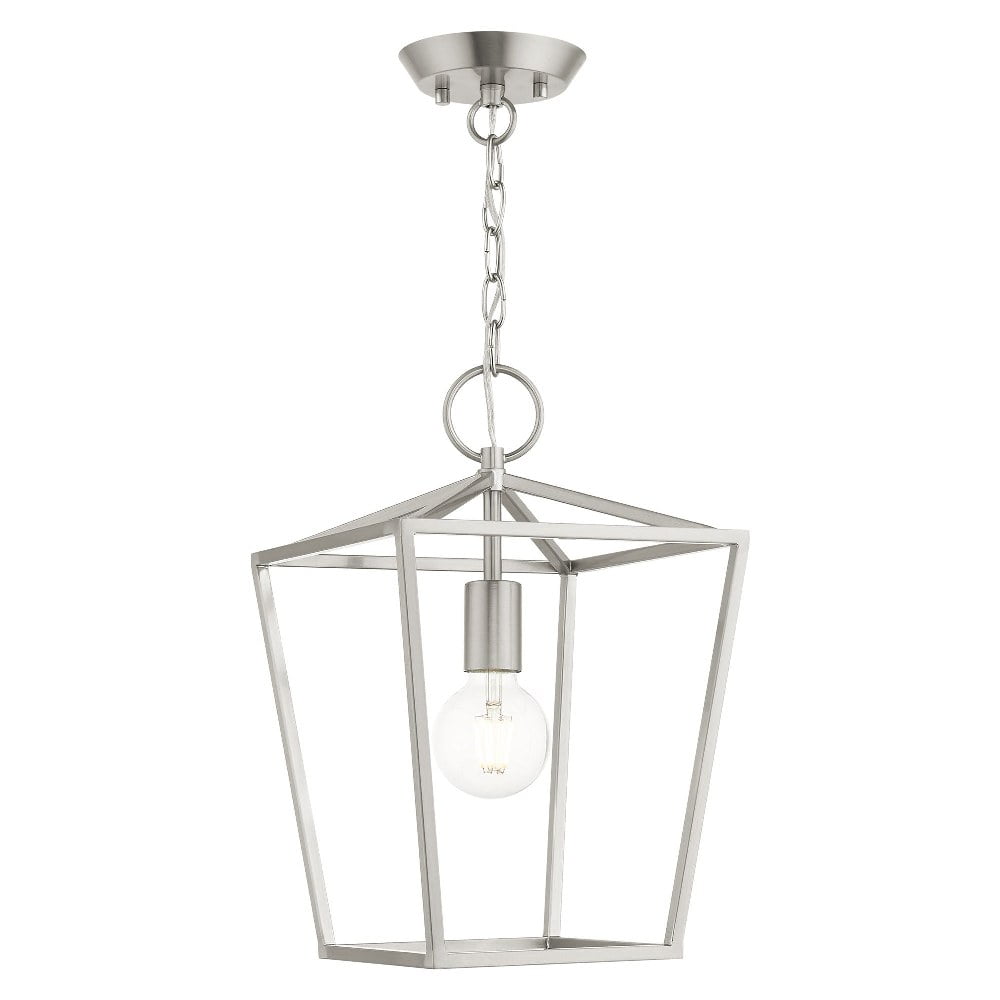 Livex Lighting - Devonshire - 1 Light Convertible Semi-Flush Mount in ...