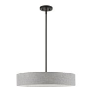 Livex Lighting - Sentosa - 4 Light Pendant In Mid-Century Modern Style ...