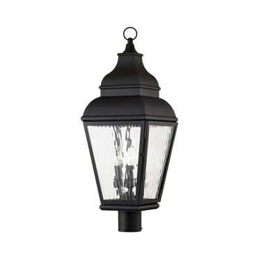 Livex Lighting - Lafayette - 1 Light Outdoor Post Top Lantern in ...