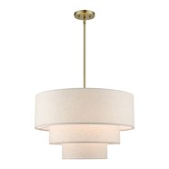 Livex Lighting - Sentosa - 4 Light Pendant In Mid-Century Modern Style ...