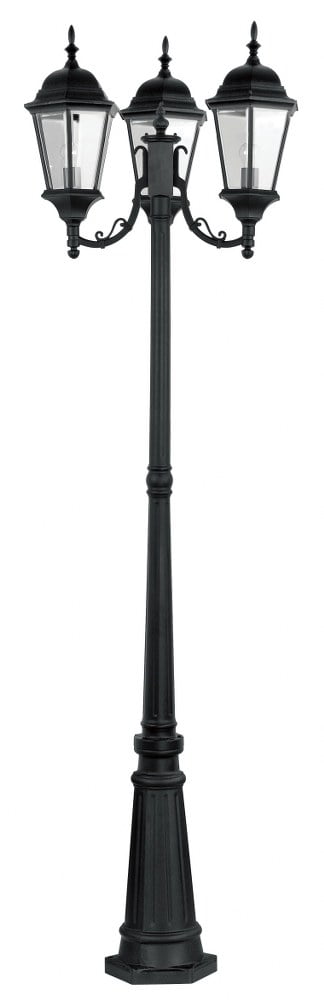 Livex Lighting Hamilton 3 Light Outdoor 3 Head Post - Walmart.com