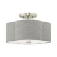 Livex Lighting - Kalmar - 2 Light Flush Mount in New Traditional Style ...