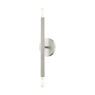Livex Lighting - Copenhagen - 2 Light ADA Wall Sconce in Mid Century ...