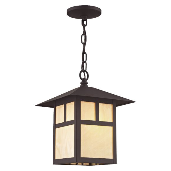 Mission Style Outdoor Pendant Light