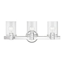 18033-12 Livex Lighting Clarion - 3 Light Bath Vanity In Contemporary ...