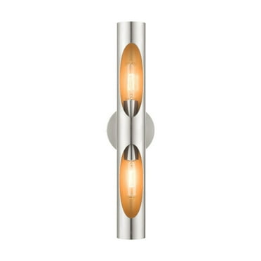 Livex Lighting - Bella Vista - 2 Light ADA Wall Sconce in Contemporary ...