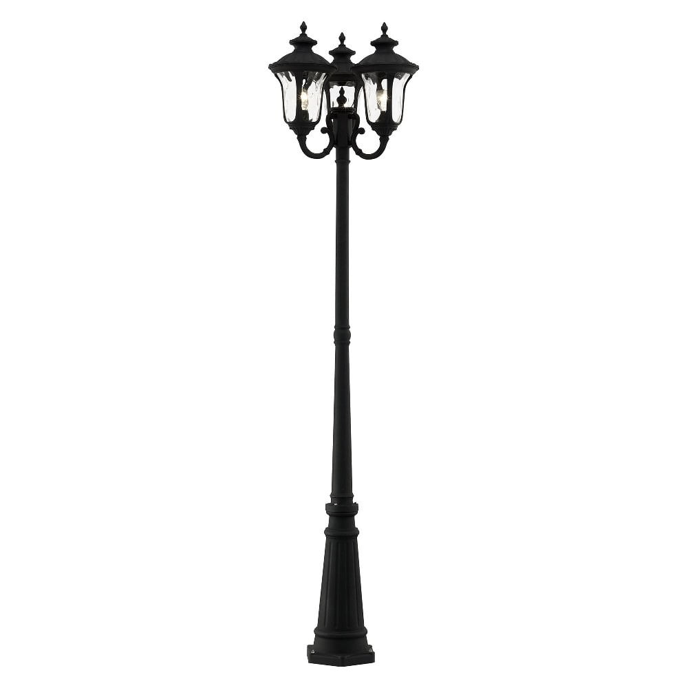 Livex Lighting - Oxford - 3 Light Outdoor 3 Head Post in Style - 23 ...