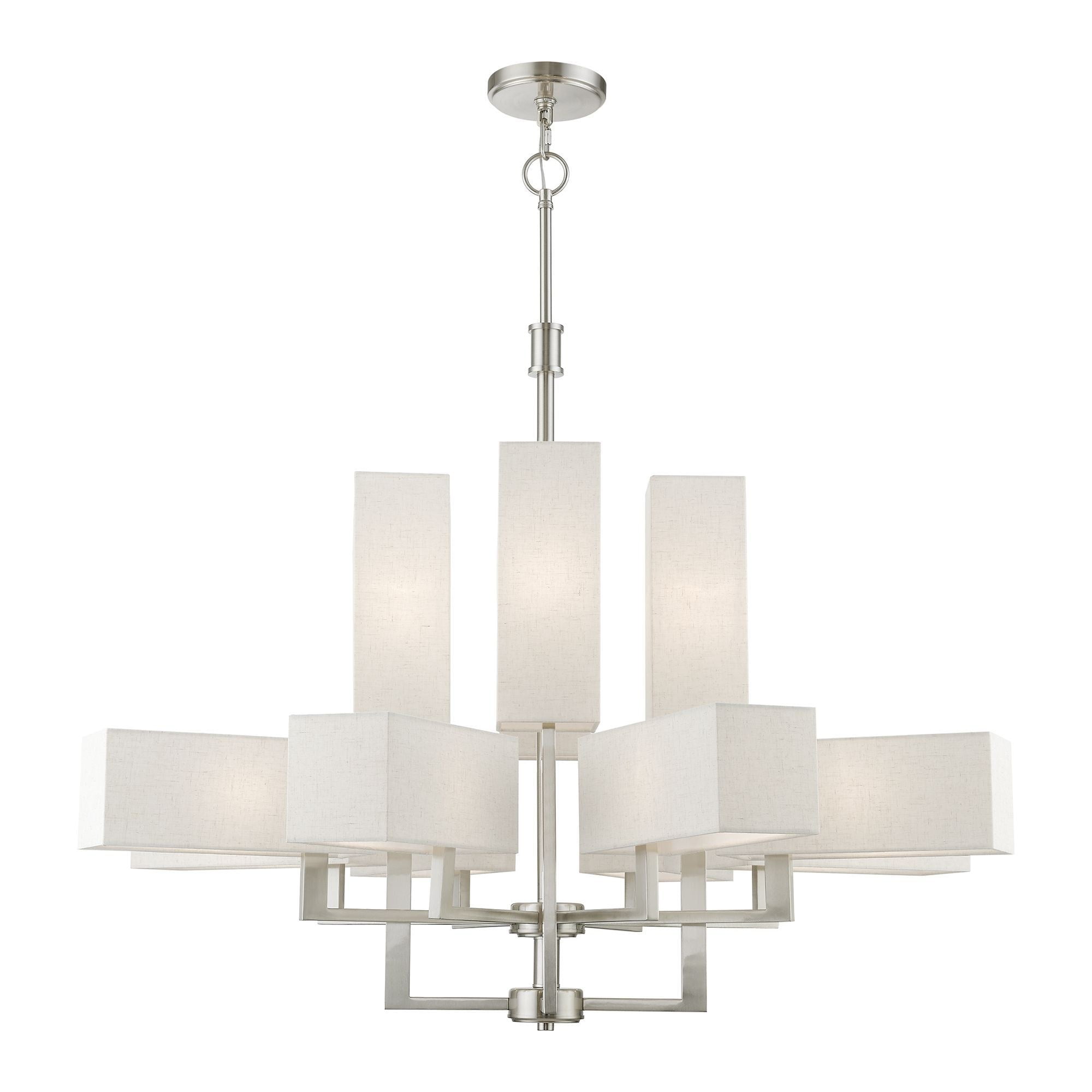 Livex Lighting - Rubix - 12 Light Extra Large Foyer Chandelier In ...