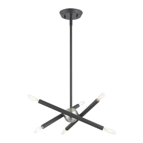 46774-12 Livex Lighting Soho - 8 Light Chandelier In Transitional Style ...