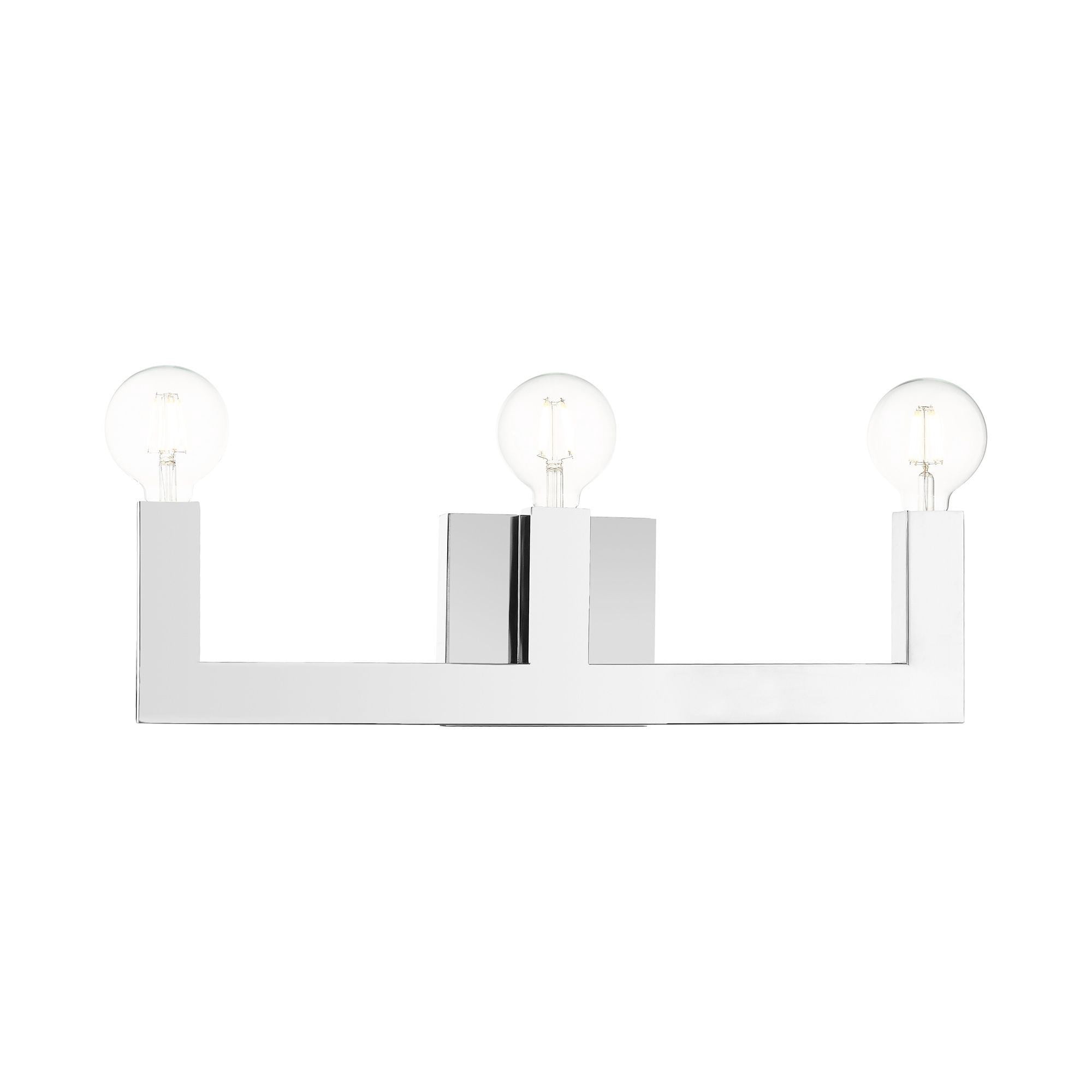 Livex Lighting - Solna - 3 Light Bath Vanity in Mid Century Modern ...