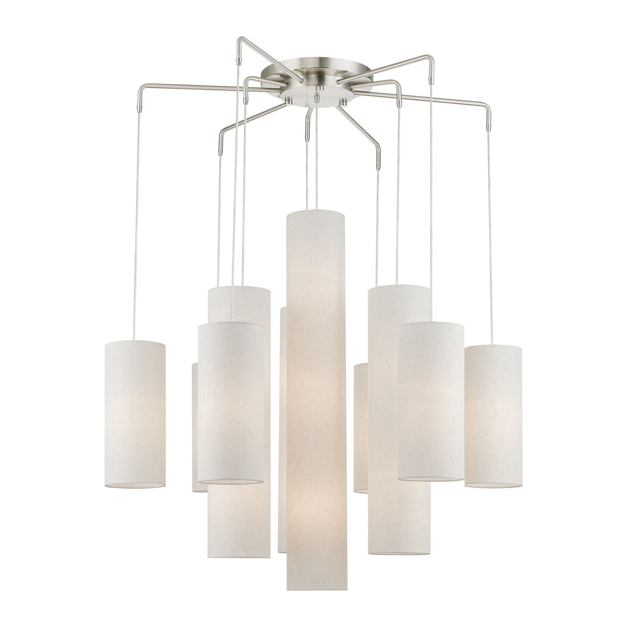 Livex Lighting - Strathmore - 15 Light Foyer Chandelier In Contemporary ...