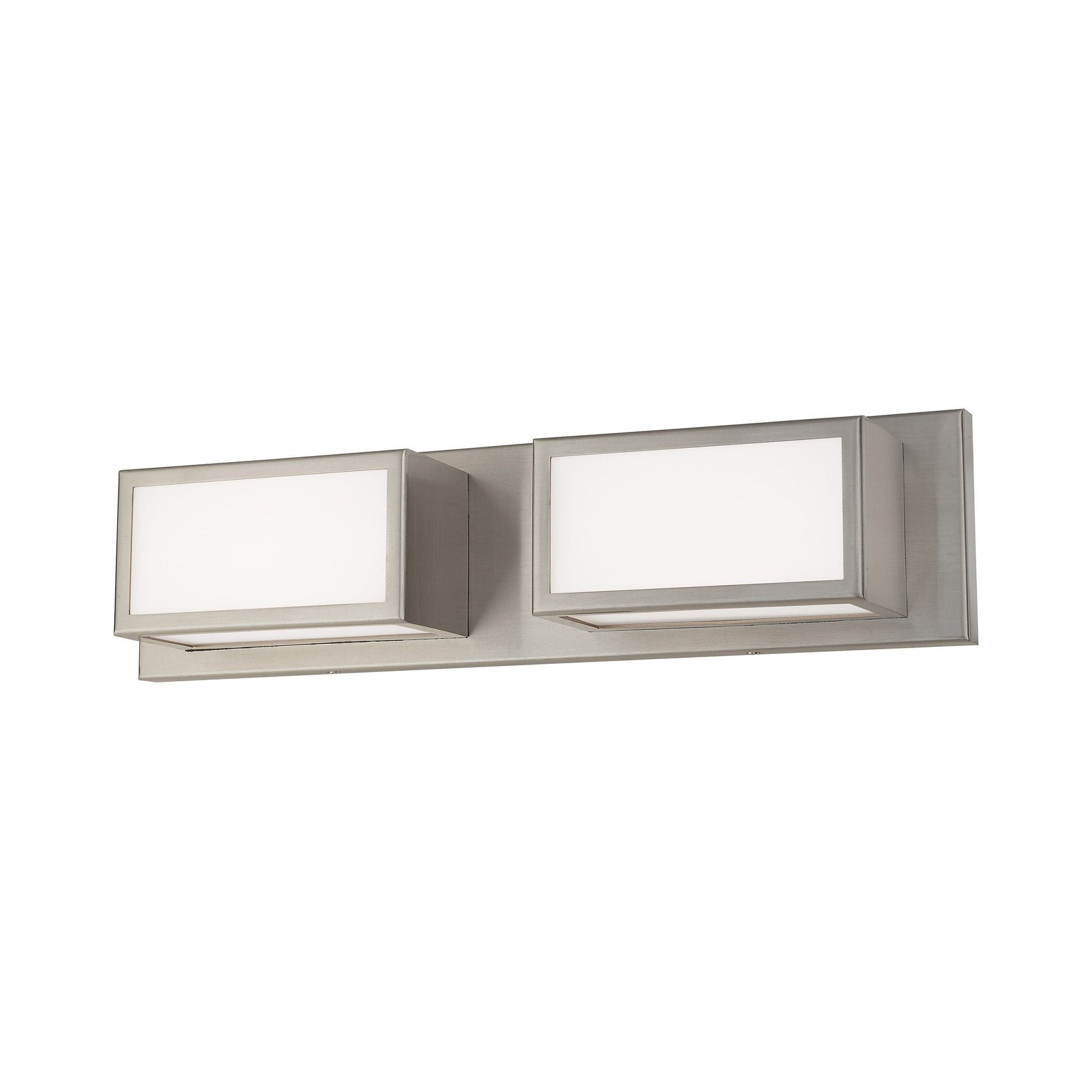 Livex Lighting - Sutter - 16W 2 LED ADA Bath Vanity in Contemporary ...
