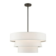 Livex Lighting - Sentosa - 4 Light Pendant In Mid-Century Modern Style ...