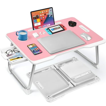 Mighty Rock Portable Folding Study Laptop Desk, Bed Tray Table ...
