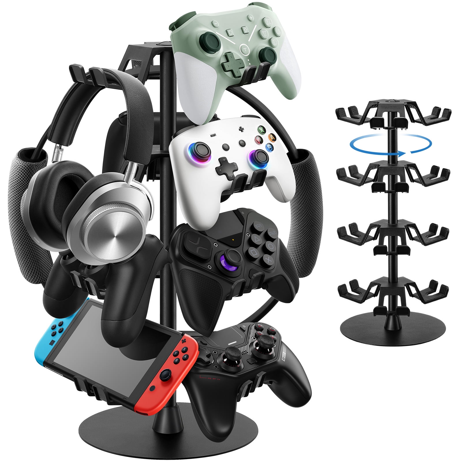 Livhil Rotatable Controller Stand, High Stability Headset and ...