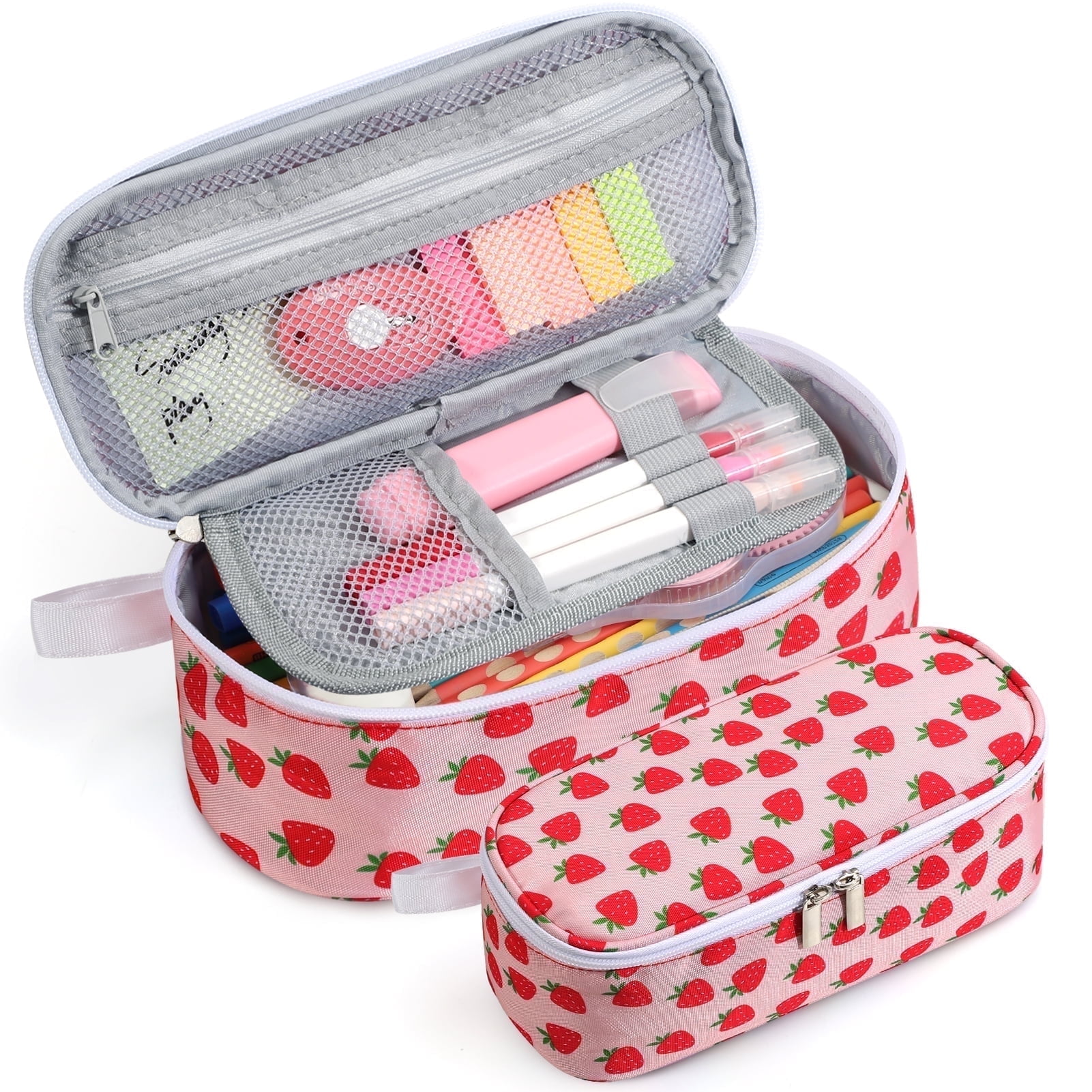 Livhil Pencil Pouch Large Pencil Case for Girls Boys, Pencil Bag Pencil ...