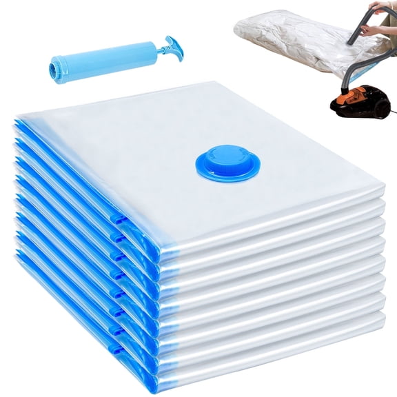 12 Pack Vacuum Storage Bags, Space Saver Bags, for Comforters and ...