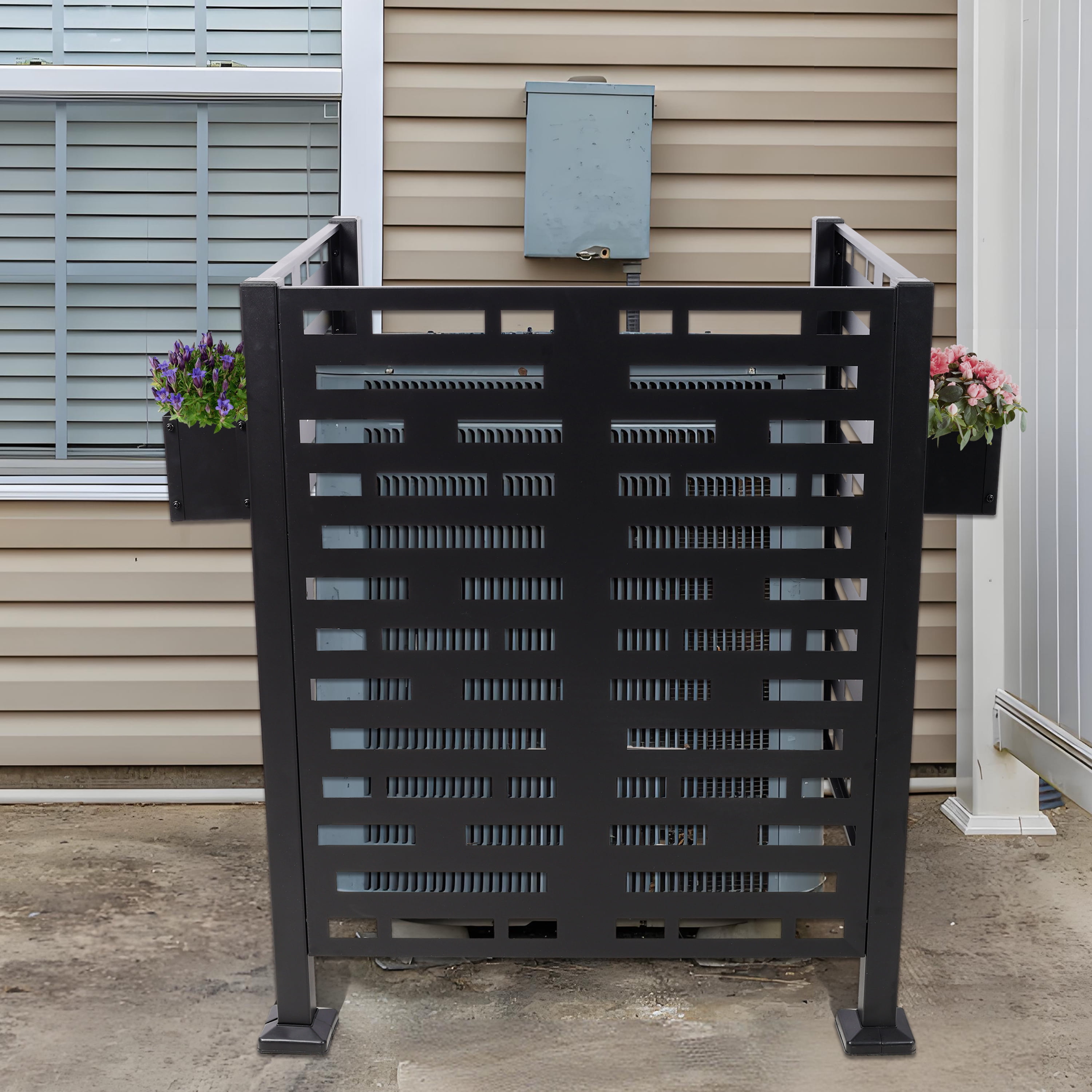 LiviNest 3x3FT Metal Privacy Screen: 1-Hour Yard Transformation - Hide ...