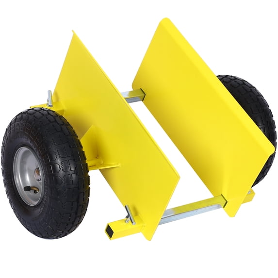 LiviNest 600lb Panel Dolly with 10in Pneumatic Wheels: Heavy Duty Alloy ...