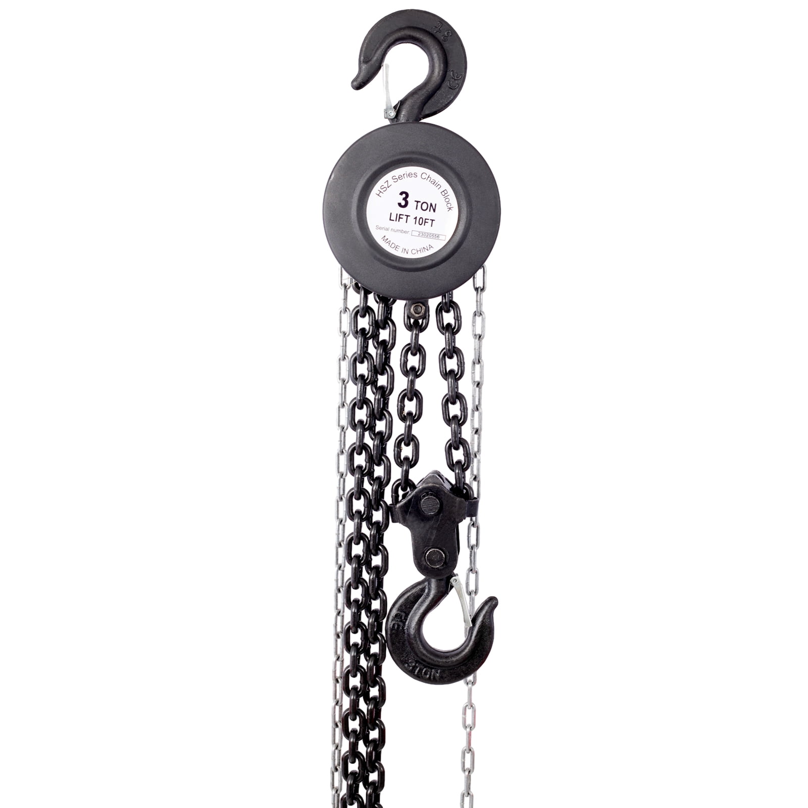 LiviNest HSZ Series 3 Ton Chain Block: 6600lbs Lifting Capacity Manual ...