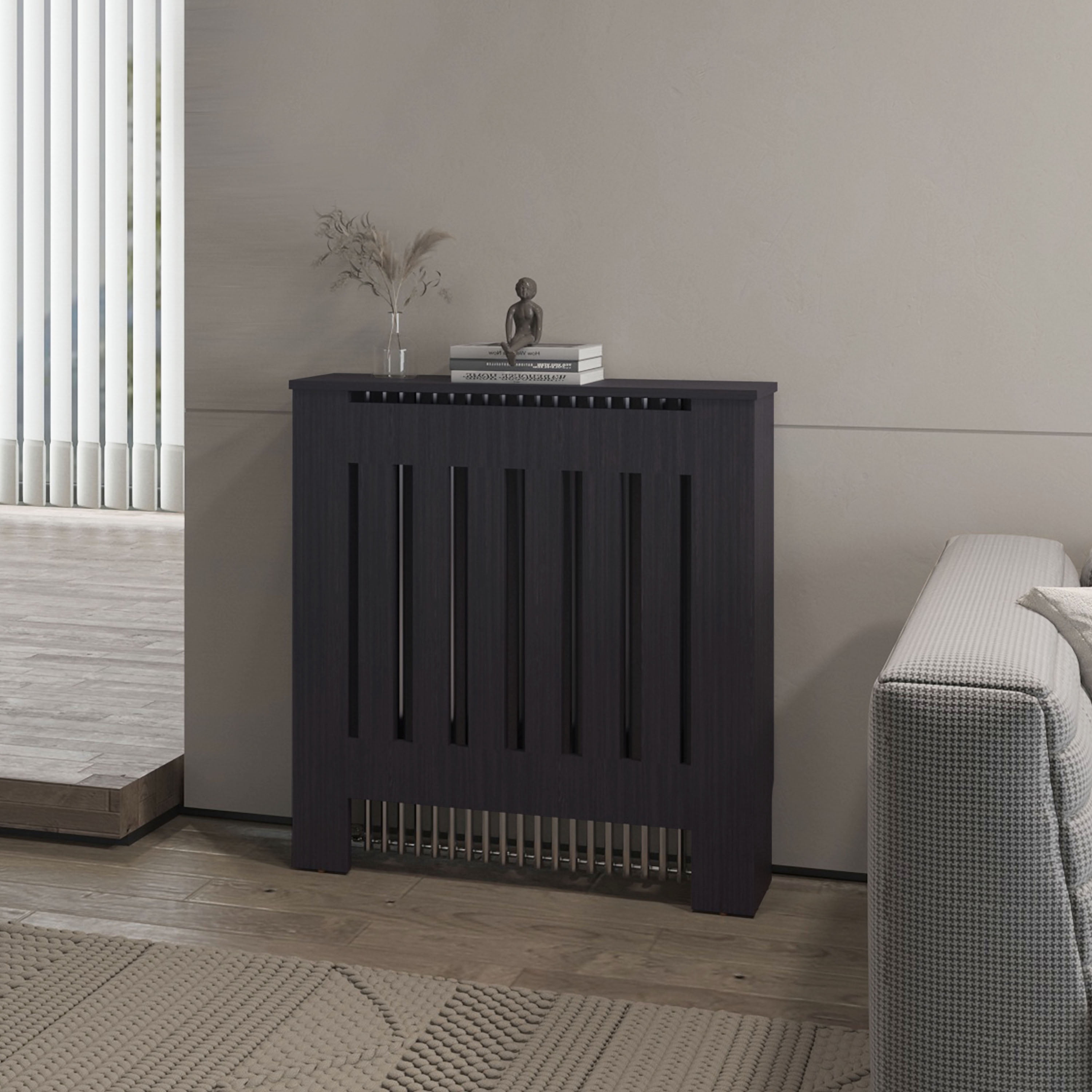 LiviNest Radiator Cover for Small Spaces: 7.6-Inch Slim Depth ...