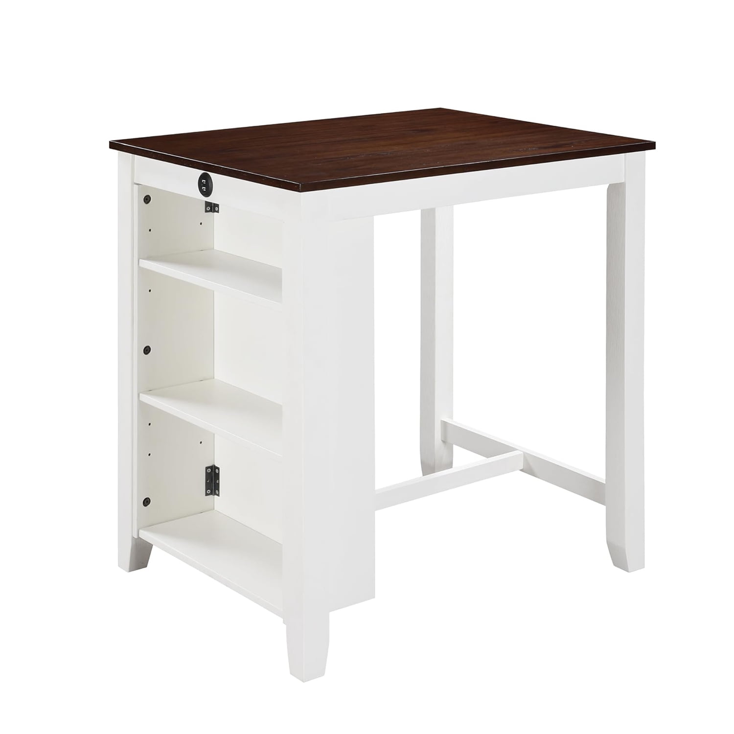 LiviNest Small Space Dining Table: 3-in-1 Table with USB Ports ...