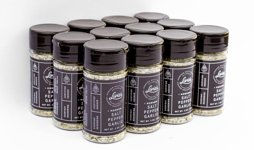 Livia's Award-Winning All-Natural SCH4 Salt Pepper Garlic Seasoning ...
