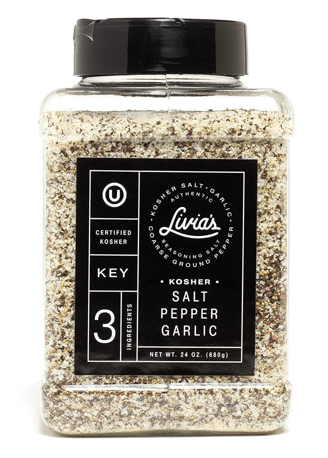 Livia's Seasoning - A Perfect Blend of Kosher Salt, Black Pepper ...