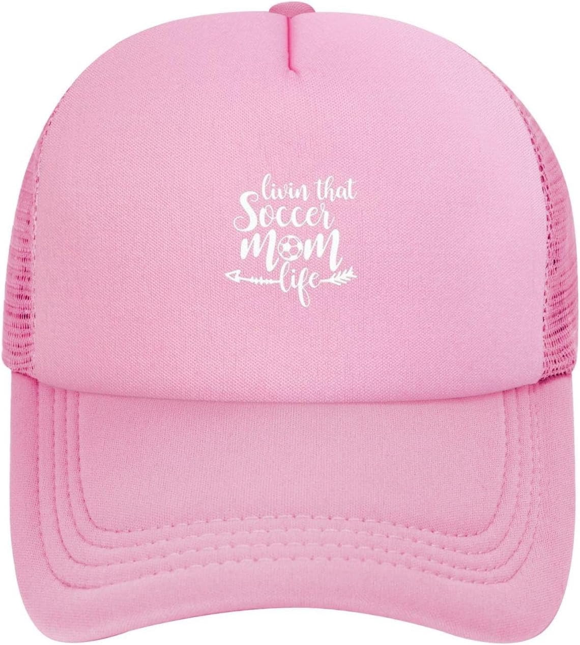 Livin The Soccer Mom Life Front Baseball Cap Funny Caps for Men Sport ...