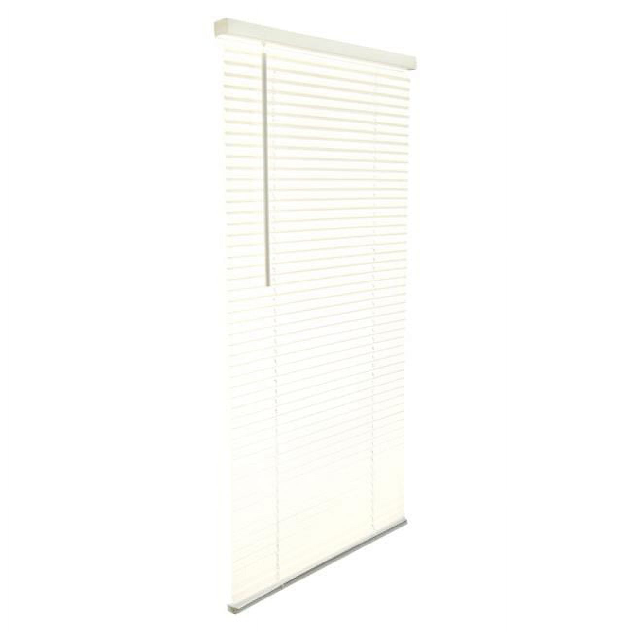 Living Accents 5005750 Vinyl 1 in. Mini-Blinds, 35 x 72 in. Alabaster ...