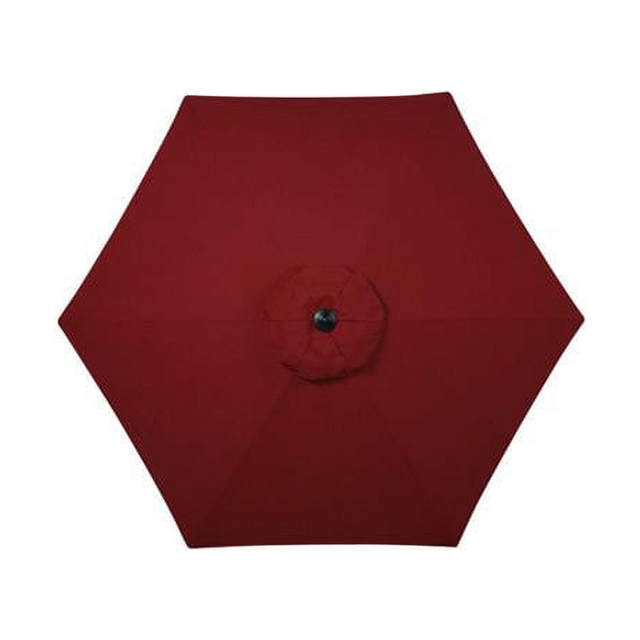 Living Accents 8048164 105 in. Valencia Tiltable Patio Umbrella, Red ...