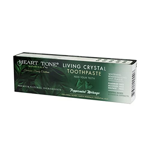 Living Crystal Toothpaste | Fluoride Free | Natural & Remineralizing ...